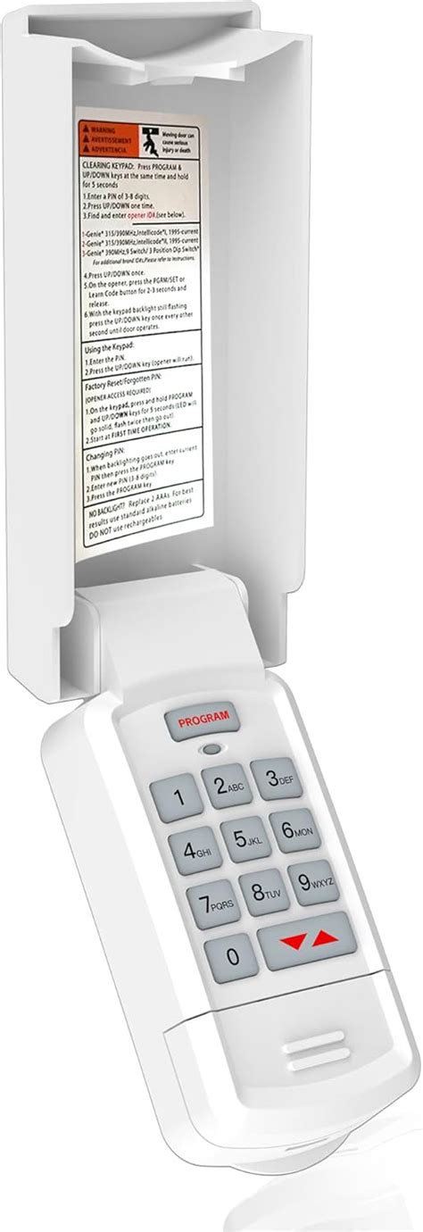Garage Door Opener Keypad For Genie Intellicode I Intellicode Ii Or