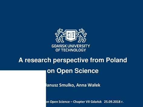 A Research Perspective From Poland On Open Science Ppt Download