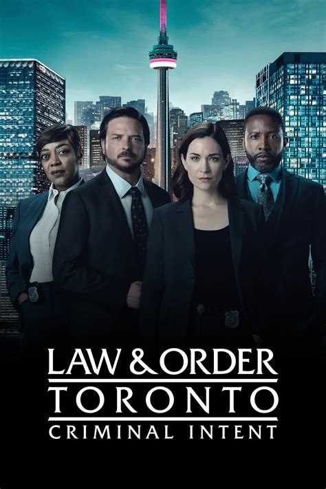 Law And Order Toronto Criminal Intent Tv Series 2024 Posters — The