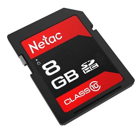 Купить карта памяти Netac SDHC 8GB C10 Netac P600 в Минске - Внешние ...