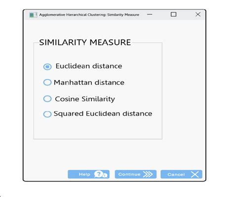 Main Page The Similarity Measure Dialog Box Is Shown In Fig 2 This