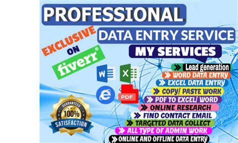 do quick data entry expert as va web scraping by farrukhali79 fiverr