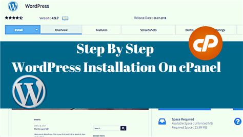 Step By Step Wordpress Installation On Cpanel