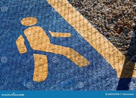 Running Man Sign Emergency Exit Emergency Fire Exit With Floor
