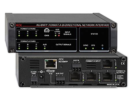 Rdl Ru Bnfp Format A Bi Directional Network Interface Goknight