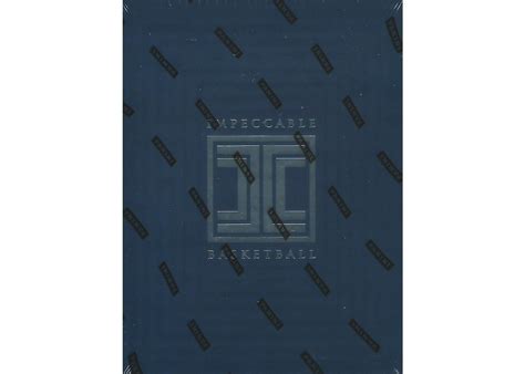 2018 19 Panini Impeccable Basketball Hobby Box 2018 19