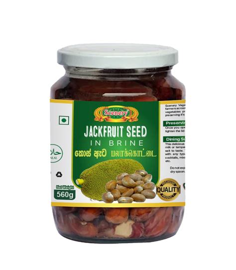 Jackfruit Seed In Brine කොස් ඇට 560g 980g Scenery Lanka