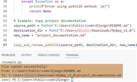 Copy Files And Rename In Python