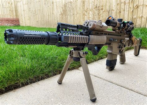 🗼 Tokyo Marui Scar H Airsoft Rail Extension・free 3d File For ・cults