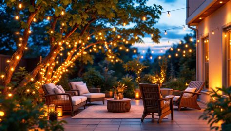 Outdoor String Lights Patio How It Can Increase Lighting Project