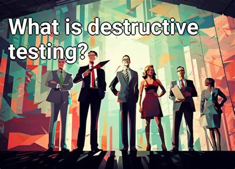 What Is Destructive Testing Business Gov Capital