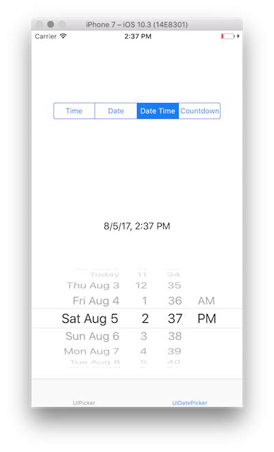 Picker Control In Xamarinios Xamarin Microsoft Learn