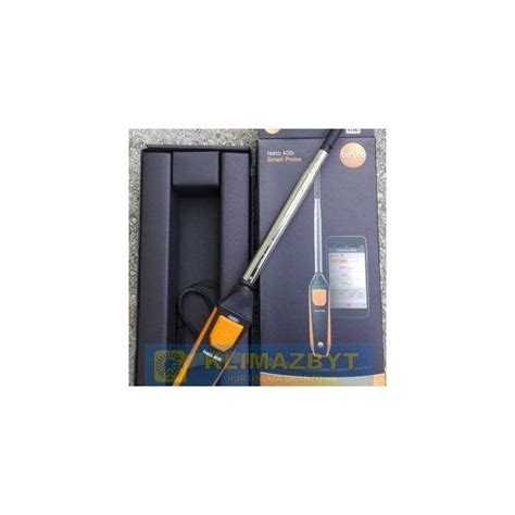 Testo 405i - termoanemometr współpracujący ze smartfonem
