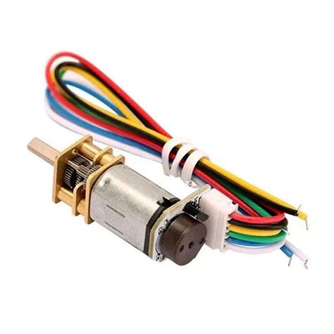 N20 3v 10rpm Micro Metal Gear Dc Motor With Encoder Roboticsdna