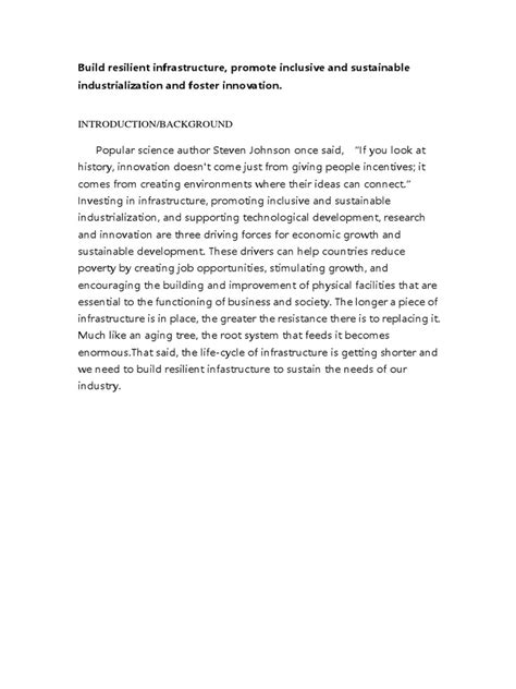 Build Resilient Infrastructure Pdf