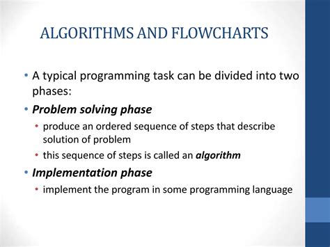 bce l 2 algorithms and flowchart ppt ppt