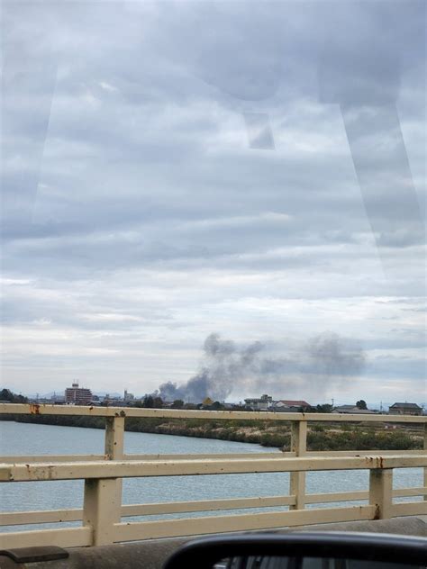 【火事】愛知県一宮市奥町剱光寺で黒煙あがる火災「奥町駅と開明駅の間」尾西ic周辺でも煙が目撃される まとめダネ！