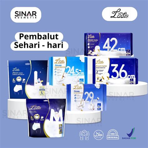 Jual Ladis Dream Princess Series Pembalut Pads Malam Hari 29cm