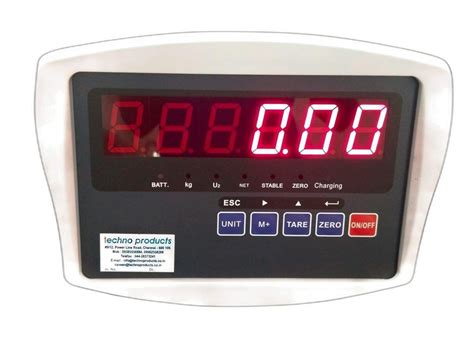 Digital Abs Electronic Weight Indicator Weighing Capacity 200 Kg At