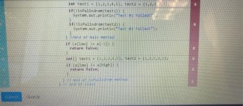 Solved Arrange These Chunks Of Code Java In The Correct