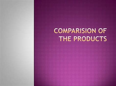 Surf Excel Vs Ariel PPT