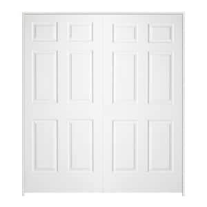 JELD WEN 72 In X 80 In Colonist Primed Textured Molded Composite