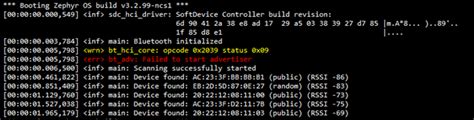 Bluetooth Master Slave Start Scan Failed Nordic Qanda Nordic Devzone Nordic Devzone
