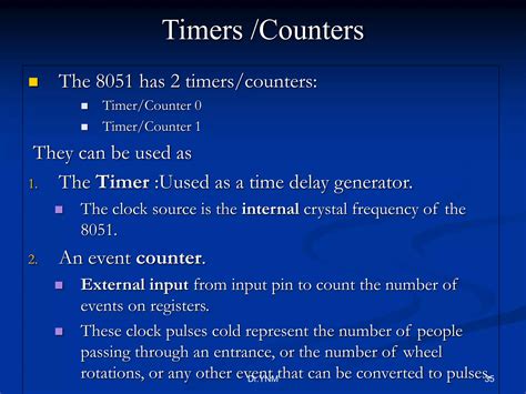 Microcontroller 8051ppt Operating Systems Computer Software And Applications
