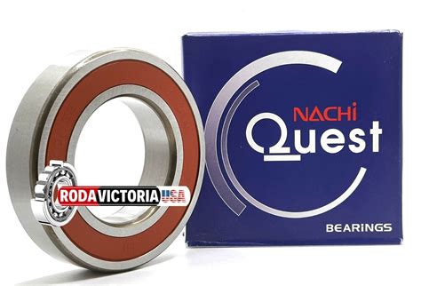 NACHI JAPAN 6210 2NSE CM Deep Groove Ball Bearing Rubber Sealed