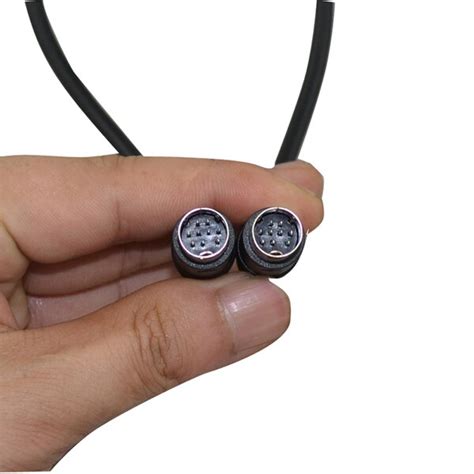 10 Pcs A Lot Mini Din 9 Pin To 9 Pin Av Cable Conv Vicedeal