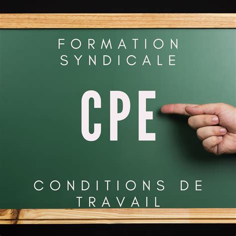 Formation CPE SGEN CFDT Nord Pas De Calais