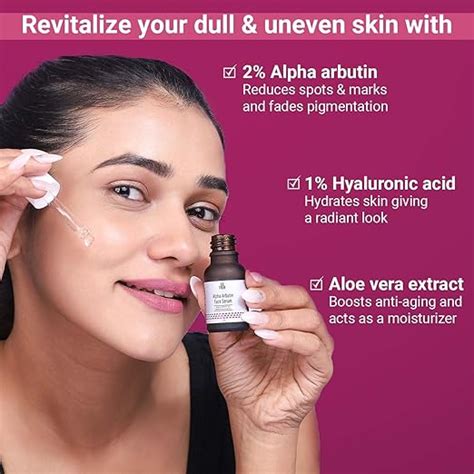 Sotrue Alpha Arbutin Face Serum 15ml For Dark Spots Clear And Glowing