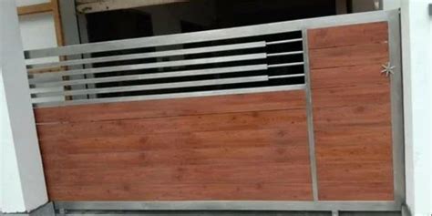 Modern Stainless Steel Gate At Square Feet In Hyderabad ID