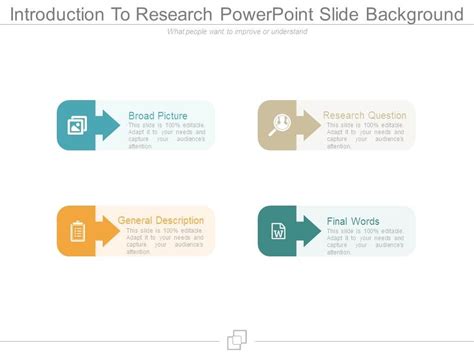 Introduction To Research Powerpoint Slide Background