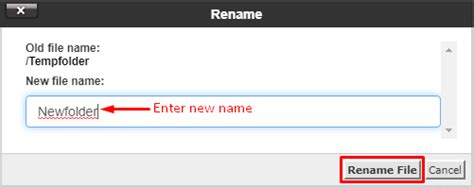 How To Rename The Files Folders In Your CPanel Account