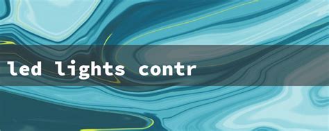 Led Lights Controller App Led Light Website