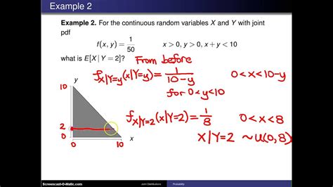 Conditional Expectation Example 2 YouTube