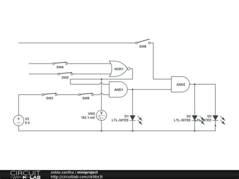 Miniproject Circuitlab