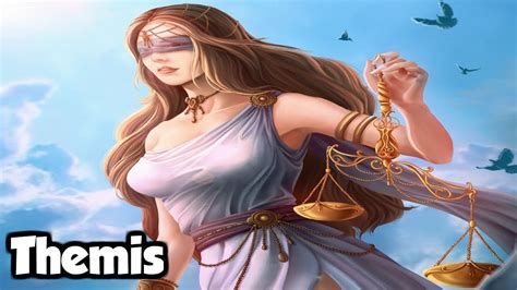 Themis The Titan Goddess Of Divine Law And Order And Oracles Greek