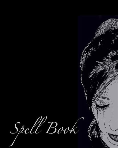 Spell Book Blank Pages For Writing Embellished Blank Book For