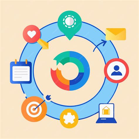 Feedback Loop Concept Illustration Premium Ai Generated Vector