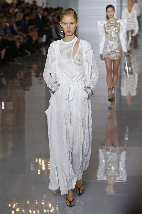 Balmain Fashion Show Collection Ready To Wear Spring Summer 2019