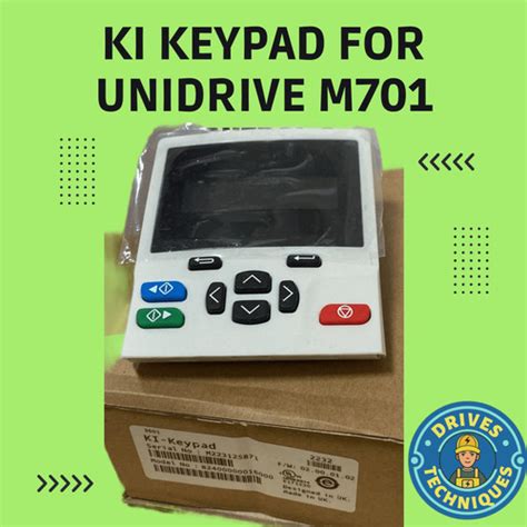 Jual Ki Keypad For Unidrive M701 Nidec Control Techniques Kota