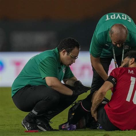 Mohamed Salah Égypte Sort Sur Blessure Contre Le Ghana à La Can L
