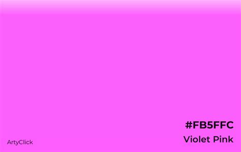 Violet Pink Color Artyclick