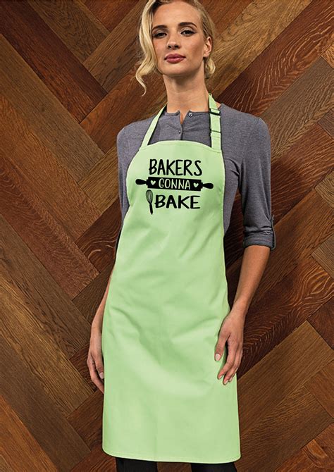Bakers Gonna Bake Apron Personalised Apron Bakers T Apron For Women