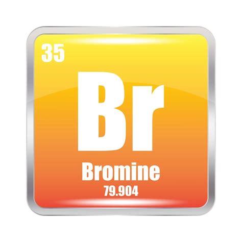 This Is Bromine Atomic Number 35 Atomic Mass 79904