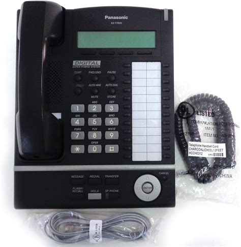 Amazon.com: Panasonic KX-T7633 24 Button Backlit Display Speakerphone ...