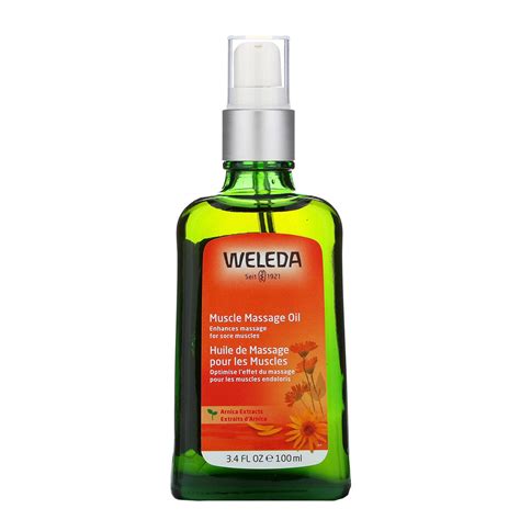 Weleda Aceite Para Masaje Muscular Extractos De árnica 34 Fl Oz