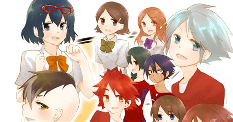イナズマイレブン イナズマキャラ詰め合わせ 芳乃のイラスト Pixiv